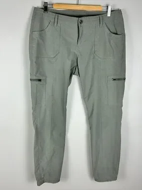 Kuhl | Pants & Jumpsuits | Kuhl Grey Hiking Cargo Pants Womens 4 Mid ...